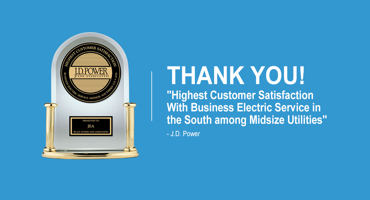 2016.01.13 JEA Soars in J.D. Power Business Customer Satisfaction ...