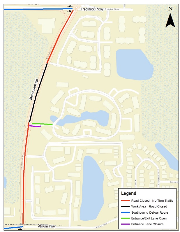 Monument Road Emergency Sewer Repair Project | In Our Community | JEA